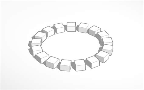 3d Design Template With 12 Spots Tinkercad