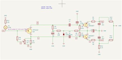 Simulation Microphone In Kicad Spice Diyaudio
