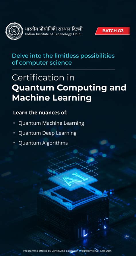 Certification In Quantum Computing And Machine Learning Batch 03 Timespro Executive Education