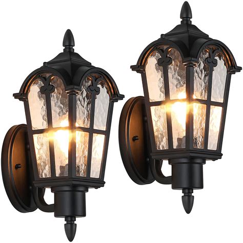 Sucolite Outdoor Wall Light Fixtures Wall Mounted Exterior Waterproof Porch Lights Wall