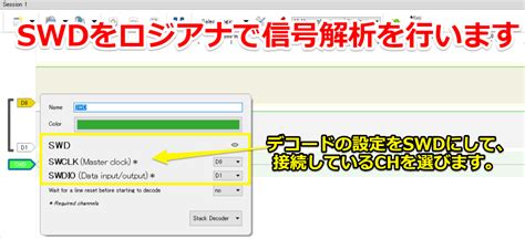JTAGとSWDの違いは各ケーブルの信号を解析してみた