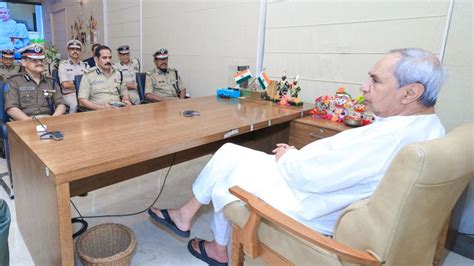 Lalit Das Ips On Linkedin Had The Privilege Of Greeting Honble Chief Minister Of Odisha Shri