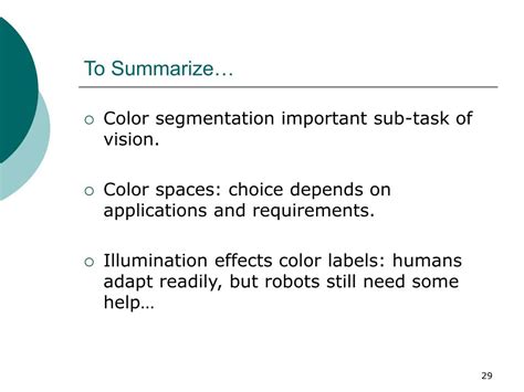 Ppt Color Segmentation Color Spaces And Illumination Powerpoint