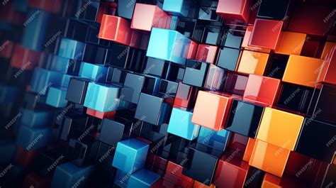 Premium Photo Geometric Constructivism Background