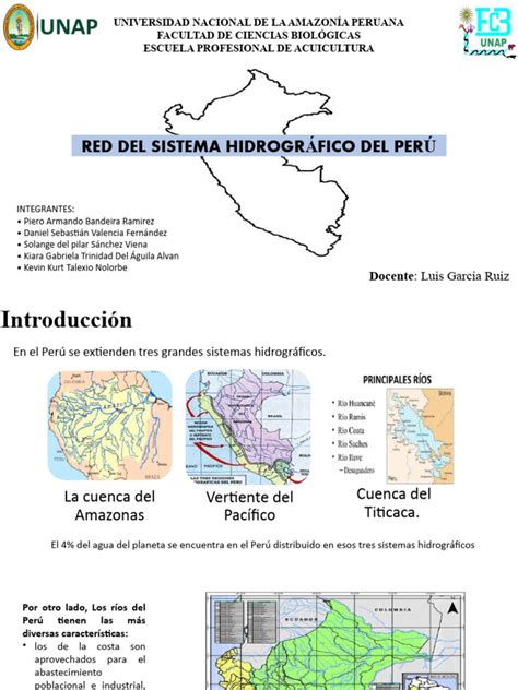 Sistema Hidrografico Del Perú Hidro Pdf Cuenca De Drenaje Río
