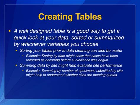Ppt Descriptive Epidemiology And Routine Analyses Summarizing Data By Groupstypelocation