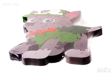 Дървен пъзел на Роки от Пес Патрул Paw Patrol Rocky в Игри и пъзели