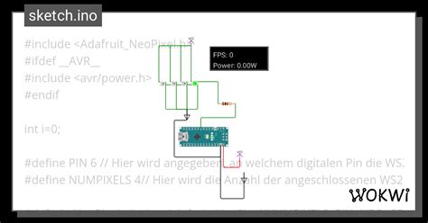 Neopix Wokwi Esp32 Stm32 Arduino Simulator