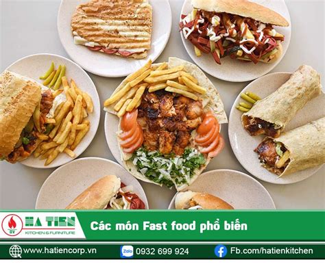 Nhà Hàng đồ ăn Nhanh Fast Food Mô Hình Kinh Doanh Hiện đại