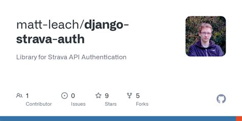 Github Matt Leachdjango Strava Auth Library For Strava Api