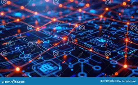 Data Science Ai And Cloud Data Concept Computer Programmer Stock