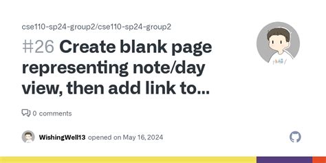 Create Blank Page Representing Noteday View Then Add Link To Navigate Between Them · Issue 26