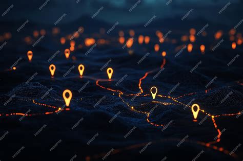 Gps Pin Location Icon For Navigation Or Map Generative Ai Premium Ai Generated Image