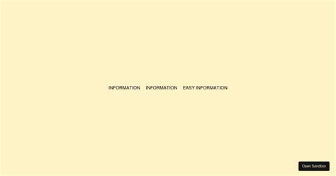 Hover Animation Codesandbox