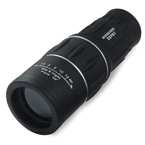 Pullox Sharp Vision Bird Watcher Moon Hunter Monocular 16 X 52 Dual