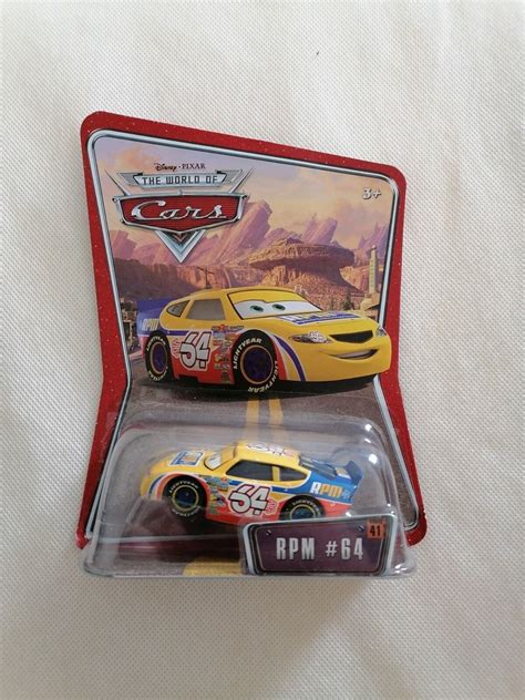 1 55 Scale Toy Car Cars Rpm 64 Die Cast Vehicle Disney Pixar 1 55