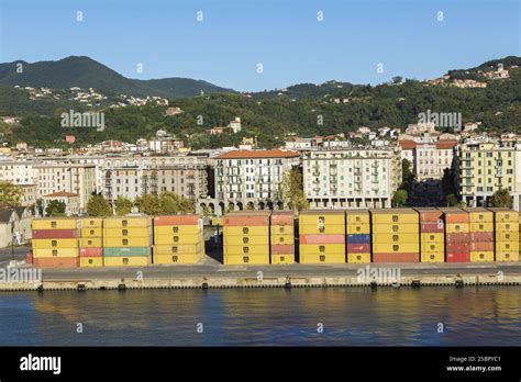 Stacked Msc Capu Seaco Tex Capital And Triton Rectangular Metal Box