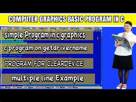 Computer Graphics Basic Programs In C Simple Graphics Program In C