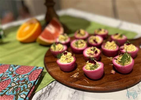 Delicious Deviled Eggs With A Spring Time Twist A Well Crafted Party