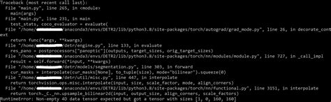 runtimeerror non empty 4d data tensor expected but got a tensor with