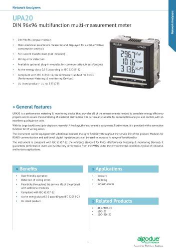 All Algodue Elettronica Catalogs And Technical Brochures