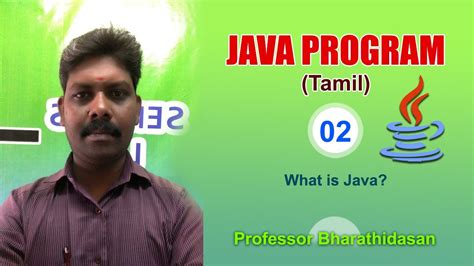 Java What Is Java Java Programming Language Professor Bharathidasan Youtube