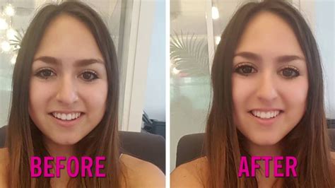 Glamour Filter Before And After At Alexis Hoff Blog