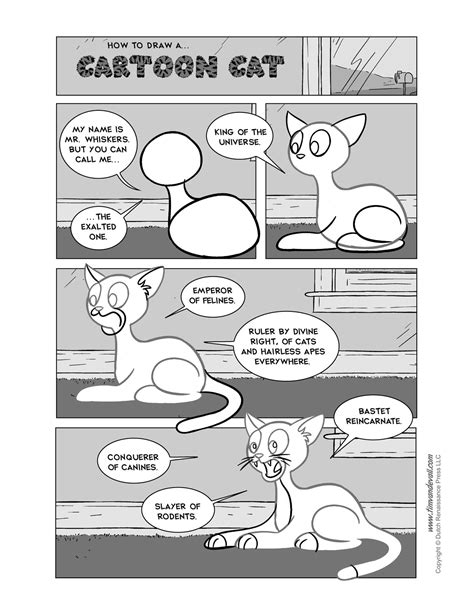 Cat Drawing Tutorial Learn How To Draw A Cat Step By Step