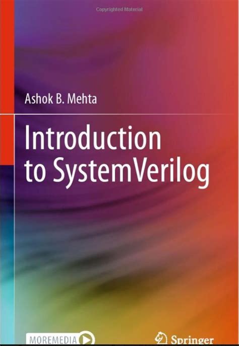 Ashok B Mehta On Linkedin A New Book On Systemverilog Has Been