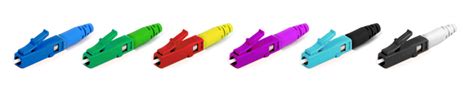 LC UPC MM Single Mode Multimode Fiber Optic Connectors Aminite Fiber Connectors Manufacturer