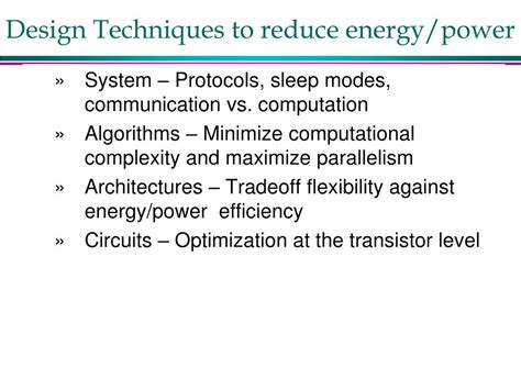 Ppt Low Power Design Past And Future Powerpoint Presentation Free Download Id 1552496