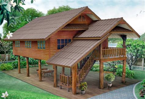 แบบบ้านไม้ใต้ถุนสูง สวยโปร่ง บรรยากาศชนบท รีวิวคอนโด คอนโดใหม่ บ้านเดี่ยว ทาวน์โฮม ทาวน์เฮ้าส์