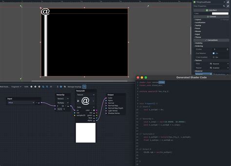 Enable Repeat Texture In Visual Shader Shaders Godot Forum