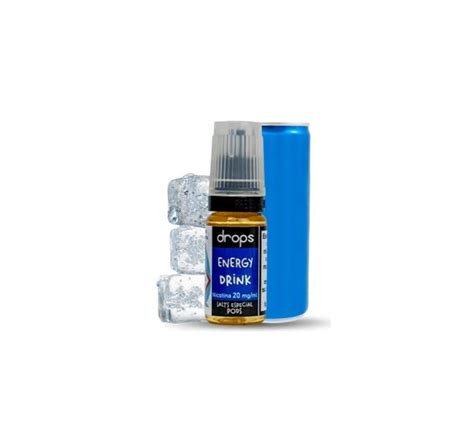 Drops Bar Salts Energy Drink 10ml Vaya Cachimbas
