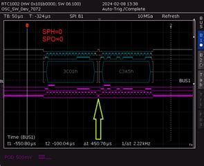 MSPM L SPI Bit Frame With Chip Select Glitch Arm Based Microcontrollers Forum Arm