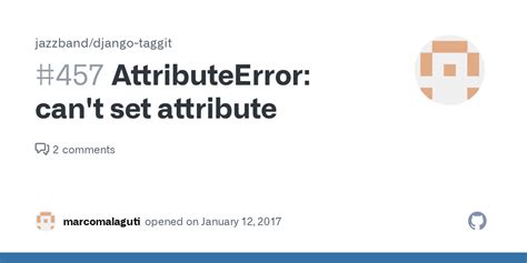 attributeerror can t set attribute · issue 457 · jazzband django taggit · github