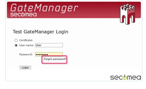 How To Use The Forgot Password Function