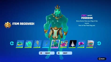Poseidon Fortnite Skin Unleash Mythological Power In Battle