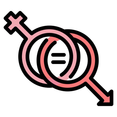 Icono De Igualdad De Género Generic Outline Color