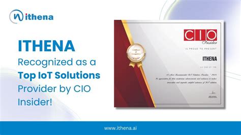 Ithena On Linkedin Innovation Interview Ithena Cioinsider Iot