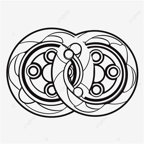 셀틱 자동차 및 자전거 바퀴 벡터 인쇄 가능한 색칠 페이지 개요 스케치 드로잉 바퀴 그리기 바퀴 개요 바퀴 스케치 Png 일러스트 및 벡터 에 대한 무료 다운로드