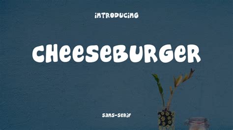 Cheeseburger Font Download Free For Desktop And Webfont