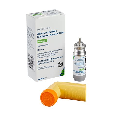 Albuterol Metered Dose Inhaler