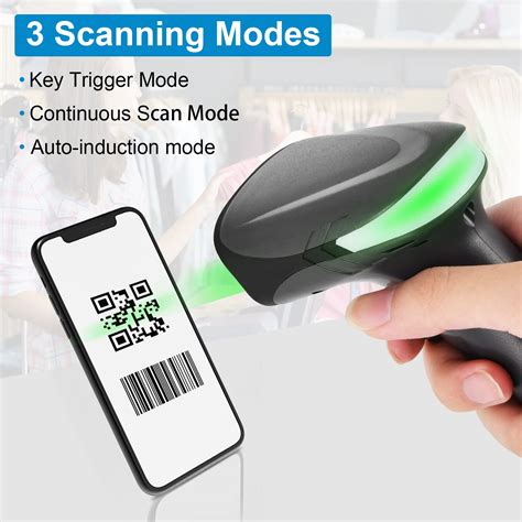 Jrhc 2d Qr Barcode Scanner Handheld Pdf417 Data Matrix 1d Bar Code Scanner Wired