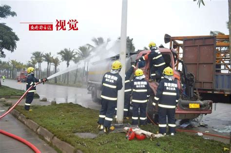 车祸！海口这条路发生追尾事故 一人身亡