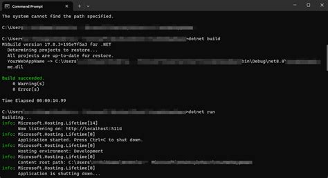 How To Run Azure Cli Command Line Application In C Web Application