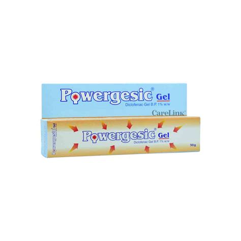 Powergesic Gel 30g Online Pharmacy In Sri Lanka Carelinklk