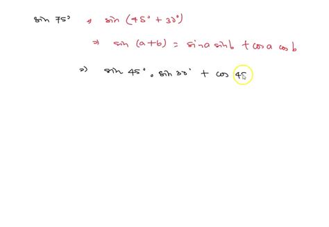 ⏩solved use one or more of the six sum and difference identities to