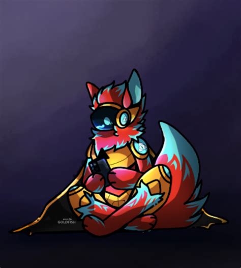 Finished Chibi Commission Rprotogen