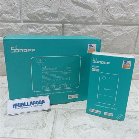 Jual Sonoff Wifi Smart Meter PowR3 25A Pow R3 Pow Origin 16A KWH Meter Wifi Shopee Indonesia